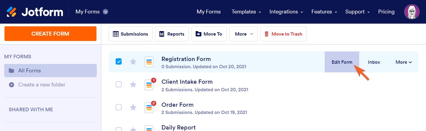 How to Edit Your Online Forms
