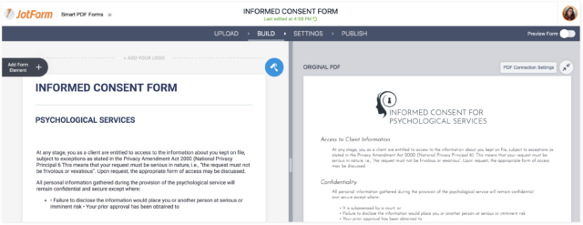 How To Extract Data From A Pdf Form To Excel The Jotform Blog