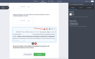 Collect the data you need with the new Fill in the Blank form field ...