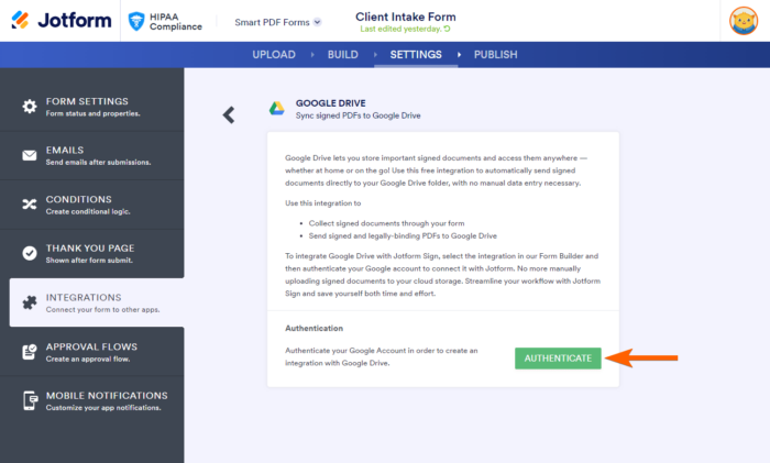 How to Save the Original PDF From Smart PDF Forms to Cloud Services