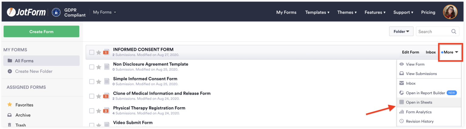 How To Extract Data From A Pdf Form To Excel The Jotform Blog