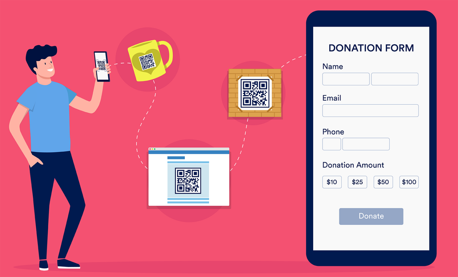 How to use QR codes to maximize donations | The Jotform Blog