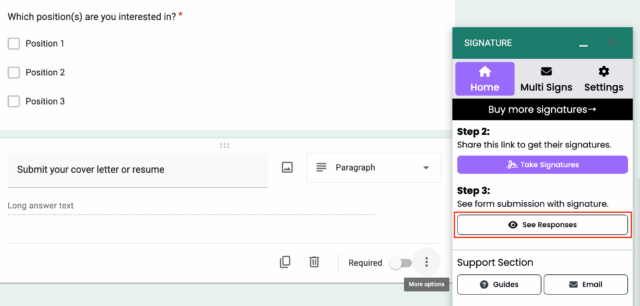 How to add an electronic signature in Google Forms | The Jotform Blog
