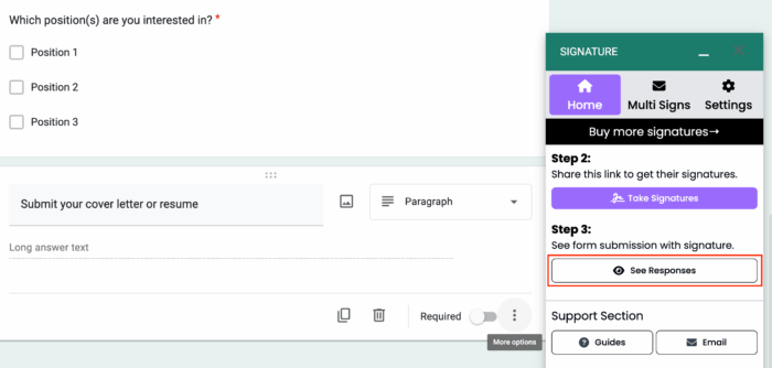 How to add an electronic signature in Google Forms | The Jotform Blog