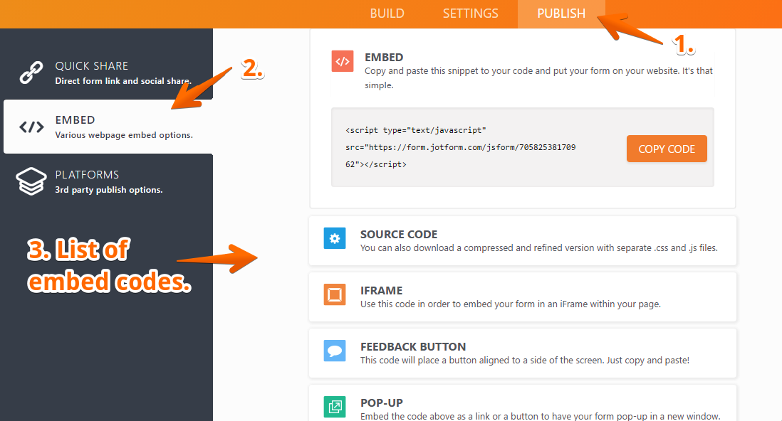 How to embed Square on your website with JotForm | The JotForm Blog