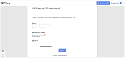 How to make a fillable PDF form without Acrobat | The Jotform Blog