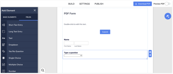 How to make a fillable PDF form without Acrobat | The Jotform Blog
