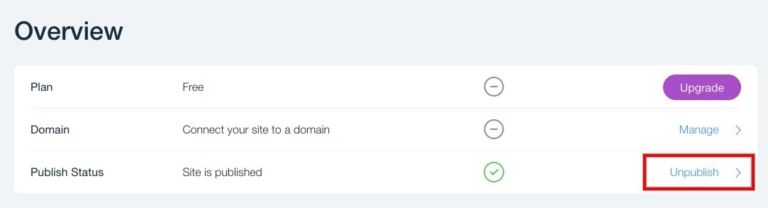 How to unpublish a Wix site in 4 simple steps | The Jotform Blog