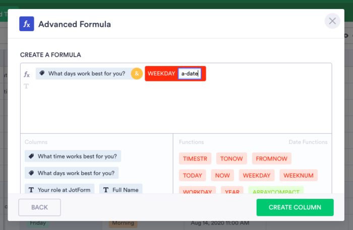 How to use Jotform Tables to manage projects | The Jotform Blog