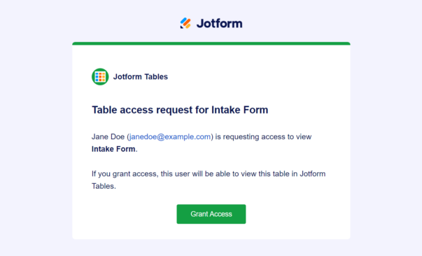 How to Share Your Submission Tables with Jotform Tables and Collaborate