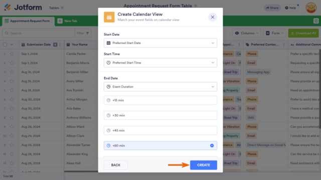 How to Add Different Views to Jotform Tables