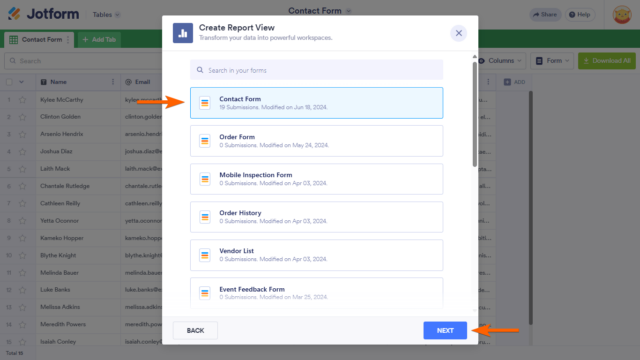 How to Create Automated Reports in Jotform Tables