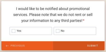 Yes-or-no questions in online forms and surveys | The Jotform Blog