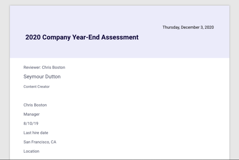 How to use Jotform for year-end evaluations | The Jotform Blog