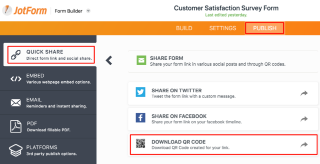How to make a QR code for a form | The JotForm Blog