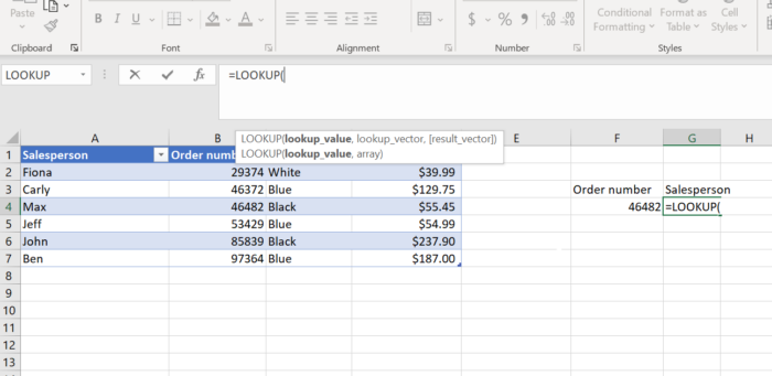 How to use lookup in Excel (and Jotform Tables) | The Jotform Blog