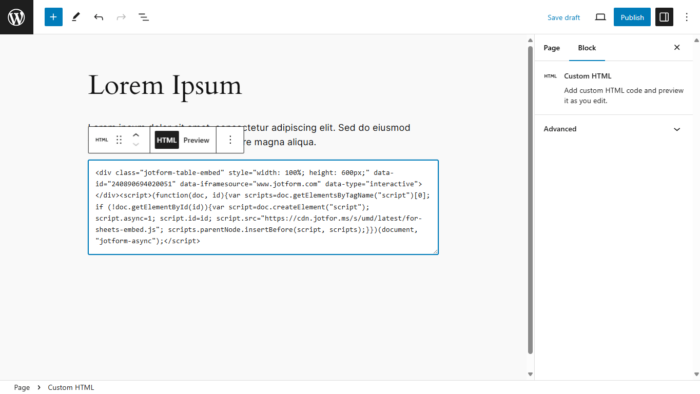 How to Embed Form Submissions Into a Website