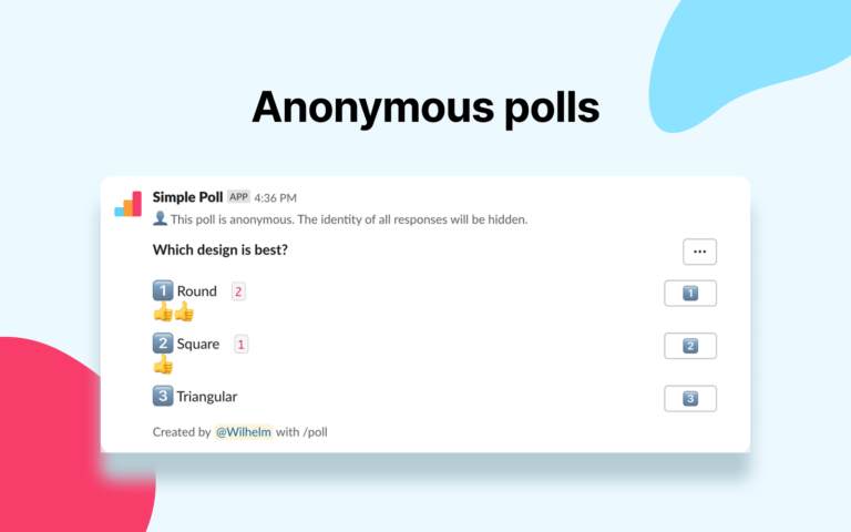 How to do a poll in Slack | The Jotform Blog
