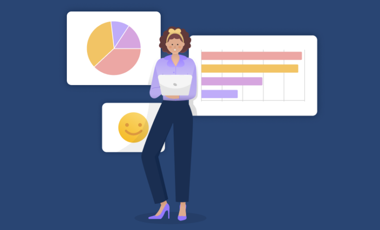 Survey report examples with informative visuals | The Jotform Blog