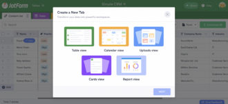 How to create a CRM with Jotform Tables | The Jotform Blog