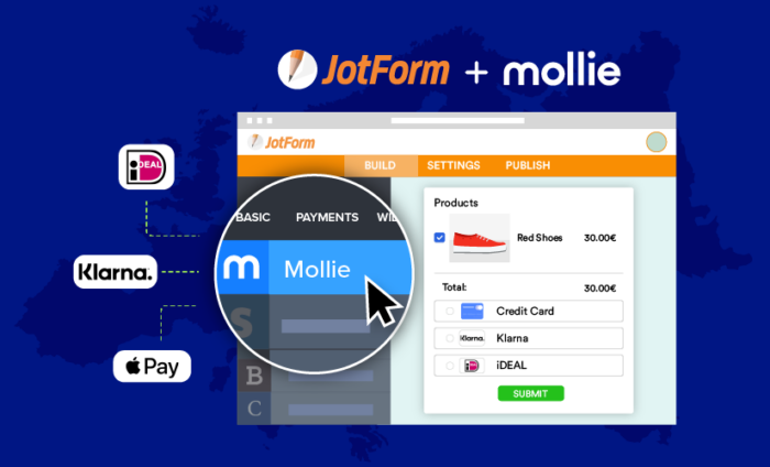 How to collect Postepay payments using a Mollie account | The JotForm Blog