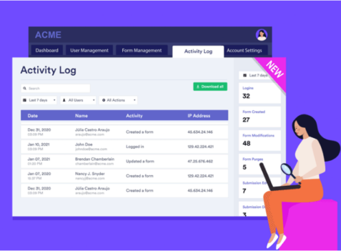 Announcing new Jotform Enterprise Activity Log + 3 powerful data management tools 📊 | The ...