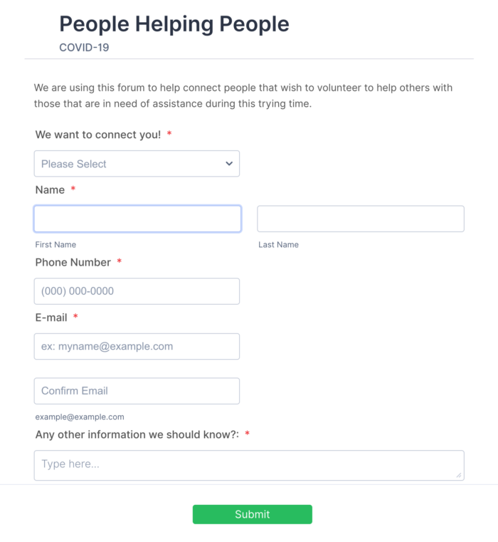 Volunteer screening best practices | The Jotform Blog