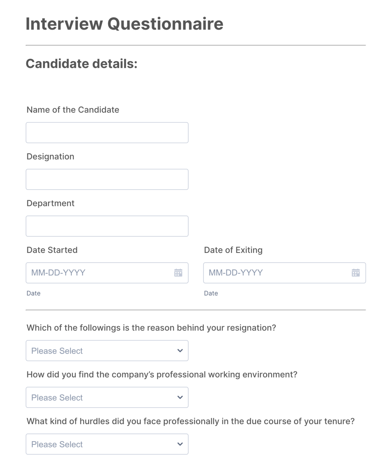 The exit interview process: A guide to offboarding employees | The Jotform Blog
