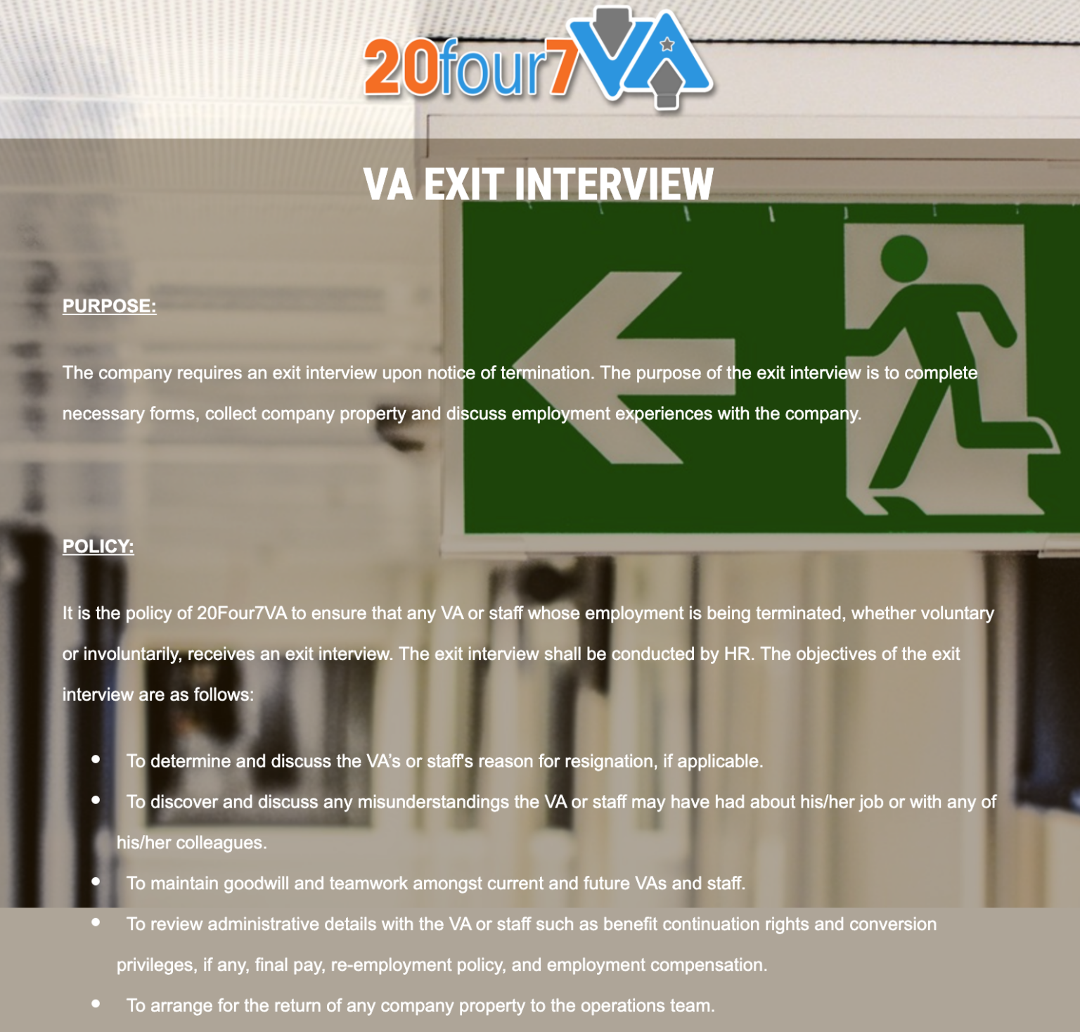 The exit interview process: A guide to offboarding employees | The ...