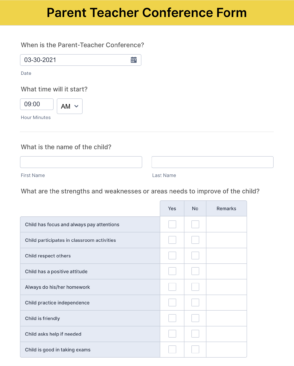 How to conduct a parent-teacher conference | The Jotform Blog