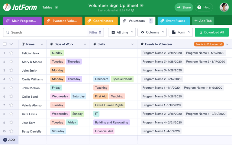 SignUp.com vs SignUpGenius | The JotForm Blog