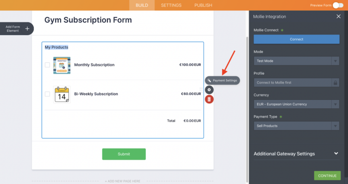 How to accept Mollie payments via Jotform | The Jotform Blog