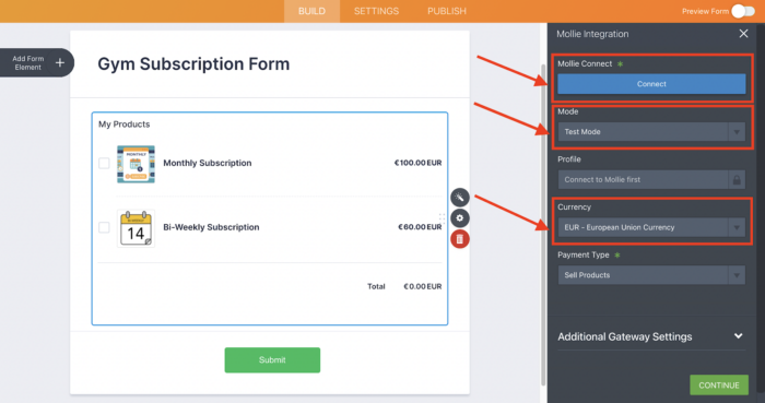 How to accept Mollie payments via Jotform | The Jotform Blog