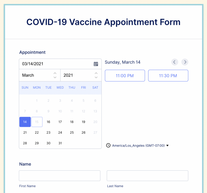 Schedule follow-up appointments and reminders with Jotform | The ...