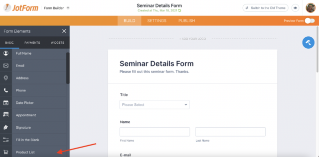 How to hide sold out products via online order forms | The Jotform Blog