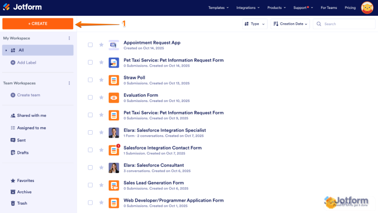 How to Create a Jotform Workflow