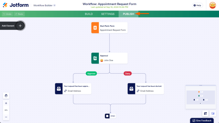 How to Share or Publish Your Workflow