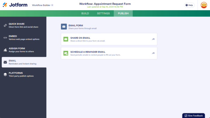 How to Share or Publish Your Workflow