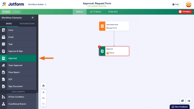 How to Set Up Approval in Jotform Workflows