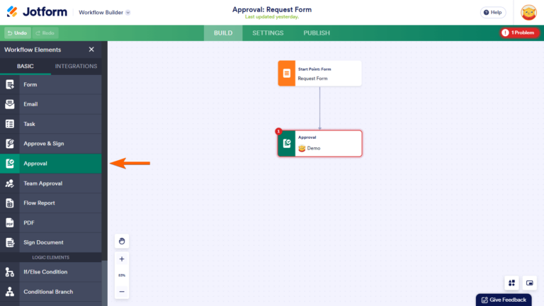How to Set Up Approval in Jotform Workflows