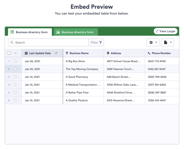 How to display Jotform submissions on your website | The Jotform Blog