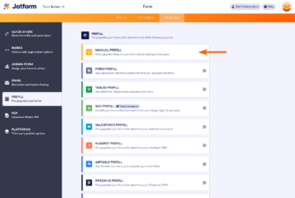 How to Prefill a Form With Manual Prefill