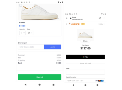How to accept payments using Google Pay | The Jotform Blog