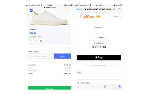 How to accept Apple Pay at your business | The Jotform Blog