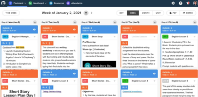 12 best online lesson planners for teachers in 2025 | The Jotform Blog