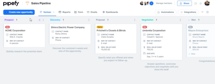 The 6 best sales pipeline software providers for 2024 | The Jotform Blog
