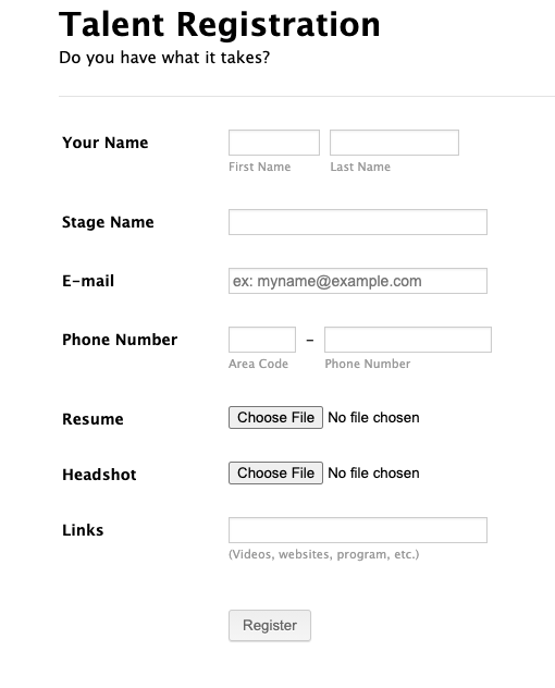 How to organize a talent show | The Jotform Blog