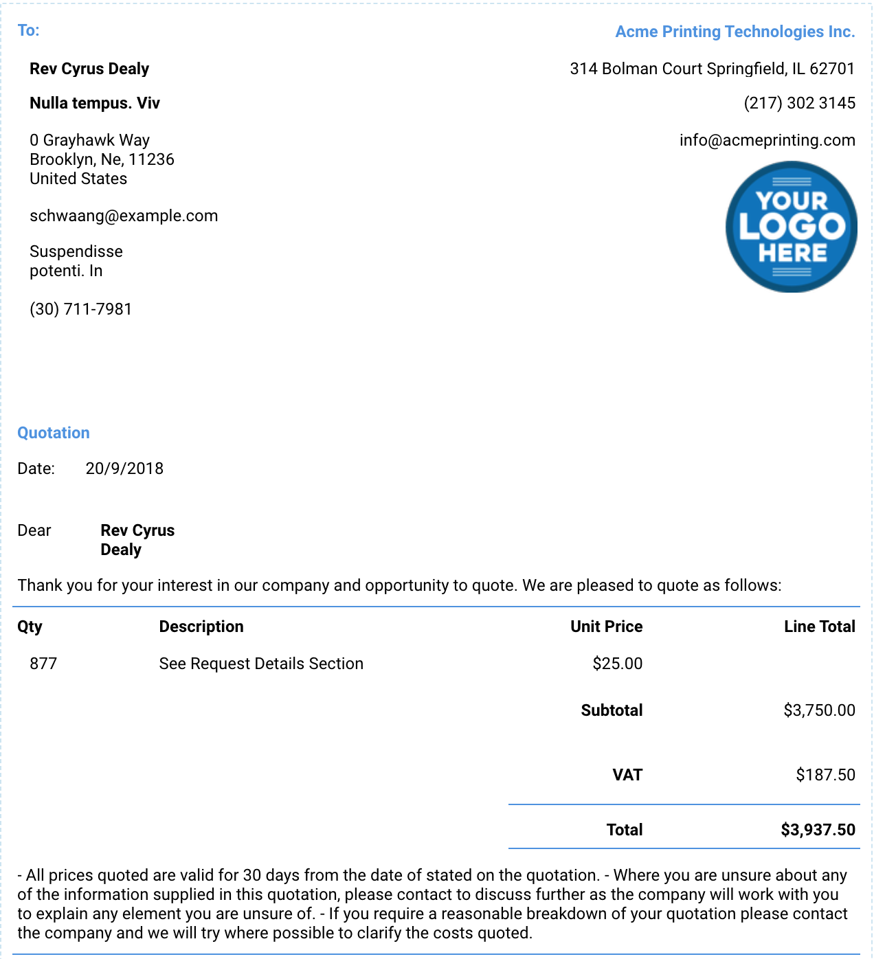 How to make a business quotation in 5 easy steps | The Jotform Blog