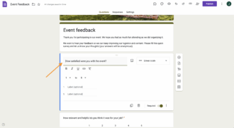 How to use linear scale questions in Google Forms | The Jotform Blog