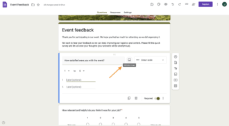 How to use linear scale questions in Google Forms | The Jotform Blog